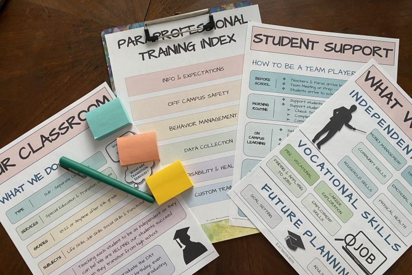 Using Visual Schedules - Transition Abilities