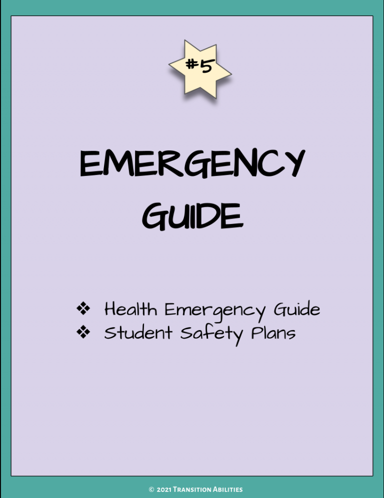 Training Paras (Transition & High School SPED) - Transition Abilities