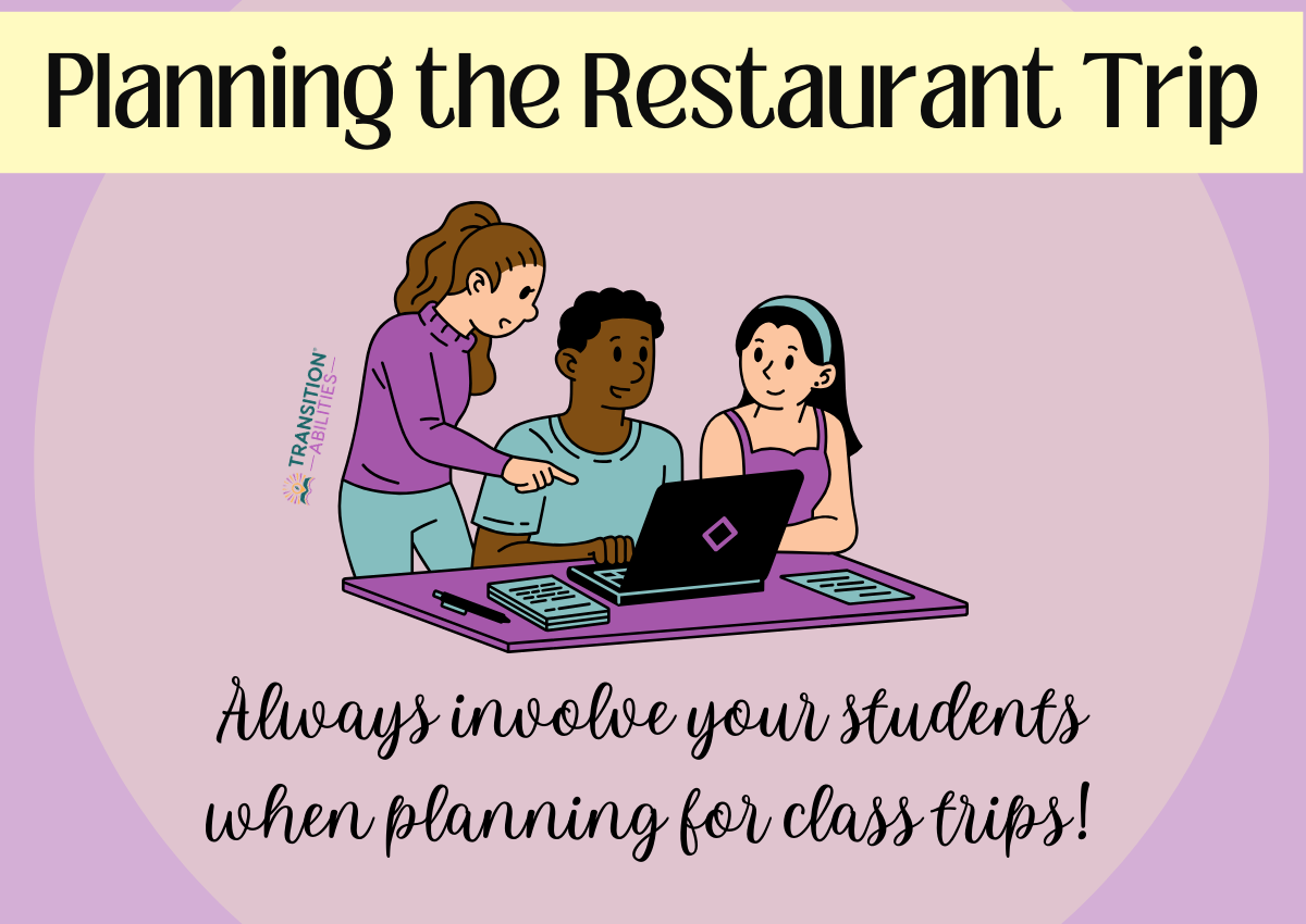 How Restaurant Trips Can Be Full of Learning - Transition Abilities