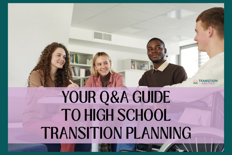 Free Transition Planning Tools for High School SPED Teachers ...