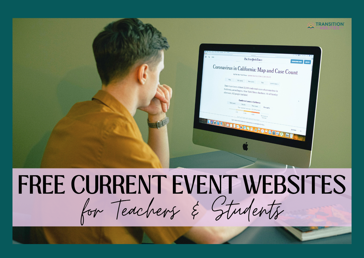 Free Current Event Websites for Teachers and Students - Transition ...